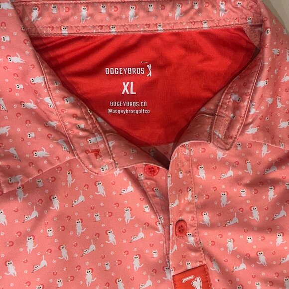 Bogey Bros | Shirts | Bogey Bros Naughty Kitty Magnet Polo Size Xl Classic And Nsfw Yay Golf ...